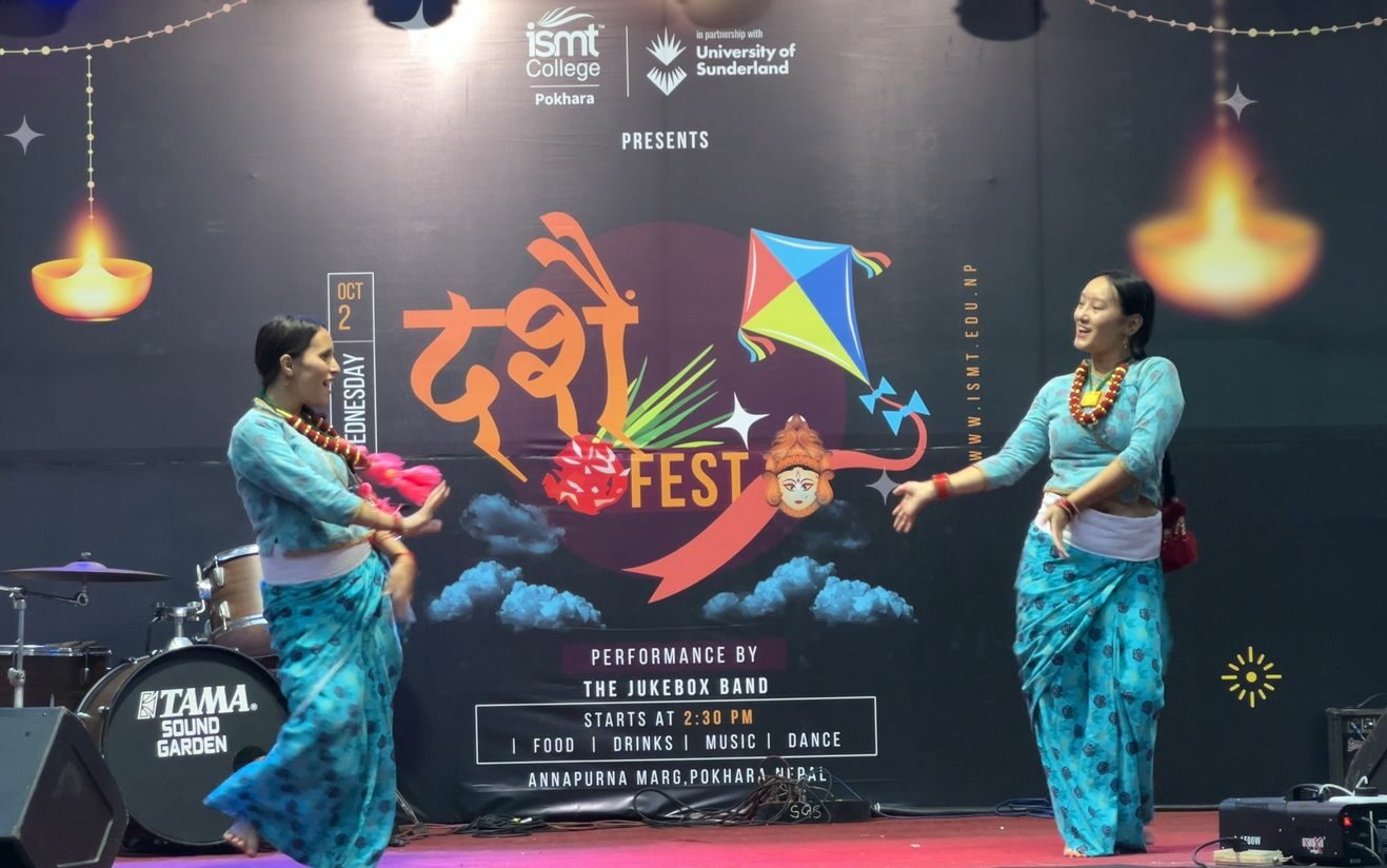 ISMT College Pokhara hosts ‘Dashain Fest’ [Pictures] | Gandak News